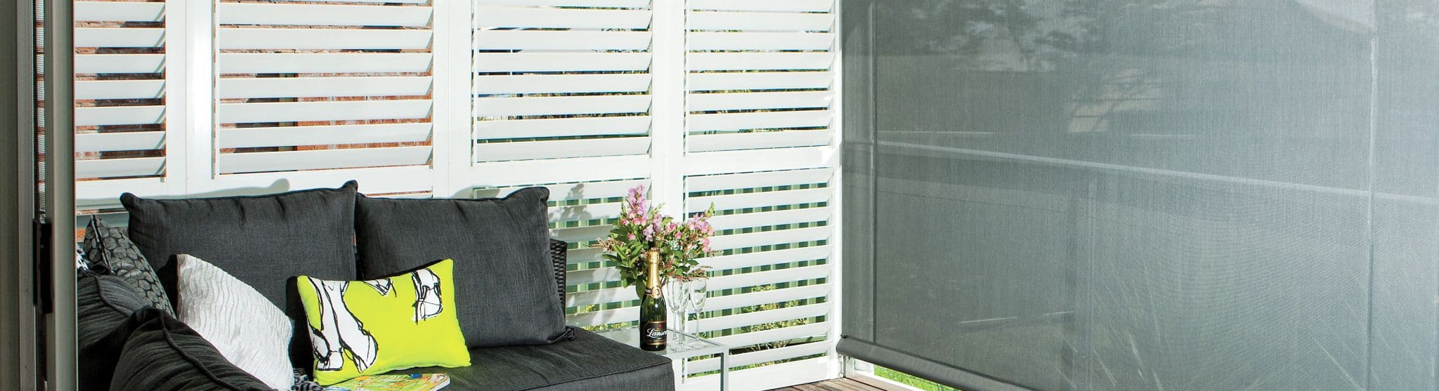 Outdoor Plantation Shutters | Classic Blinds & Shutters Newcastle